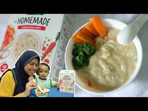 RESEP MPASI MUDAH DAN PRAKTIS - Bubur PROMINA HOMEMADE Double Prohe ...