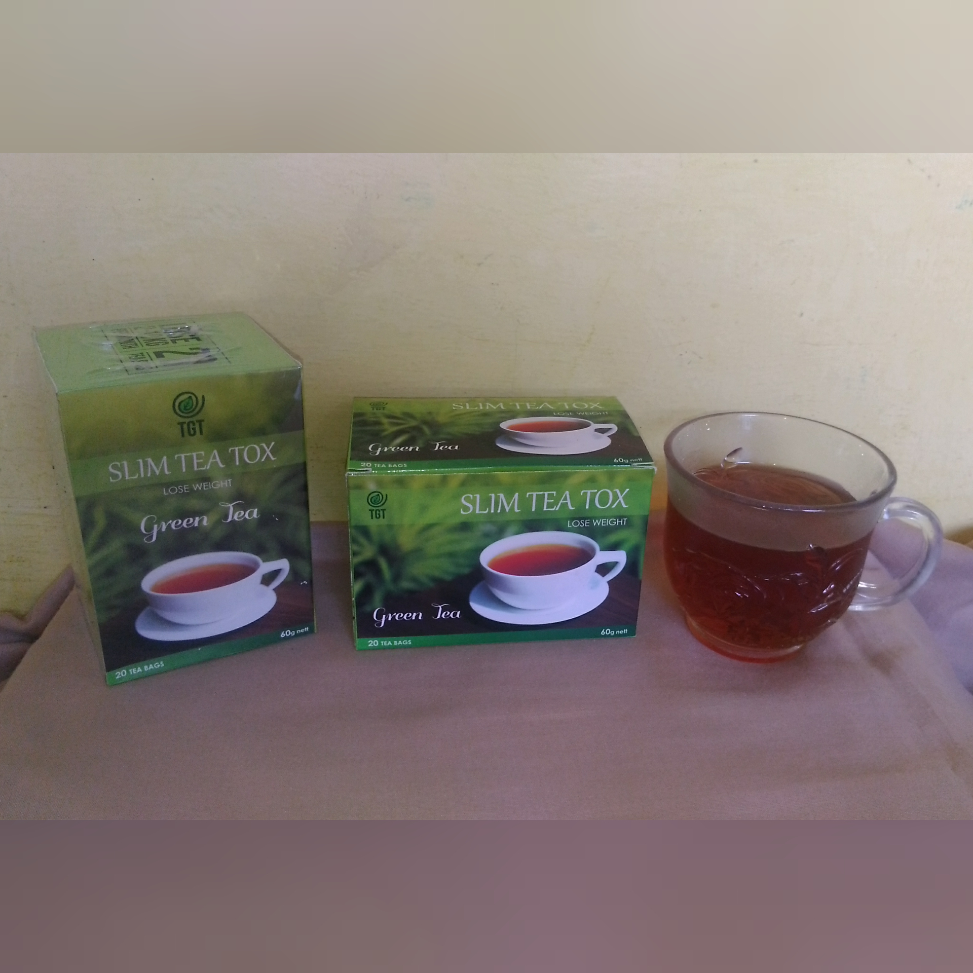 Tips Diet Mudah dengan The Green Tea Slim Tea Tox | Blogger Perempuan ...