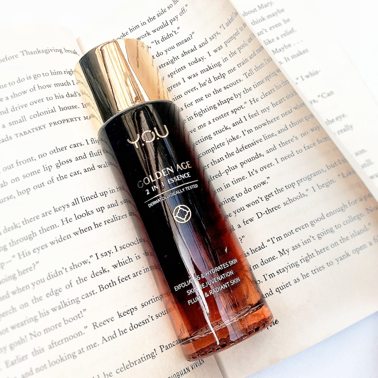 Y.O.U Golden Age 2 in 1 Essence, Essence yang Mampu Mengeksfoliasi dan ...
