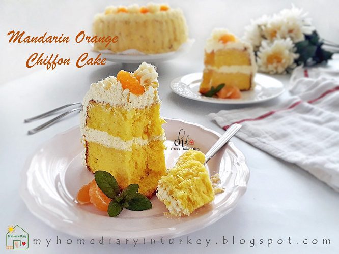 Chiffon Cake Jeruk Mandarin | Blogger Perempuan Network