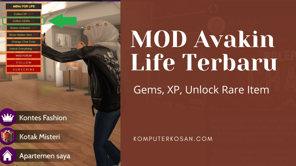 NEW Avakin Life Mod Money, Gems and XP | Blogger Perempuan Network