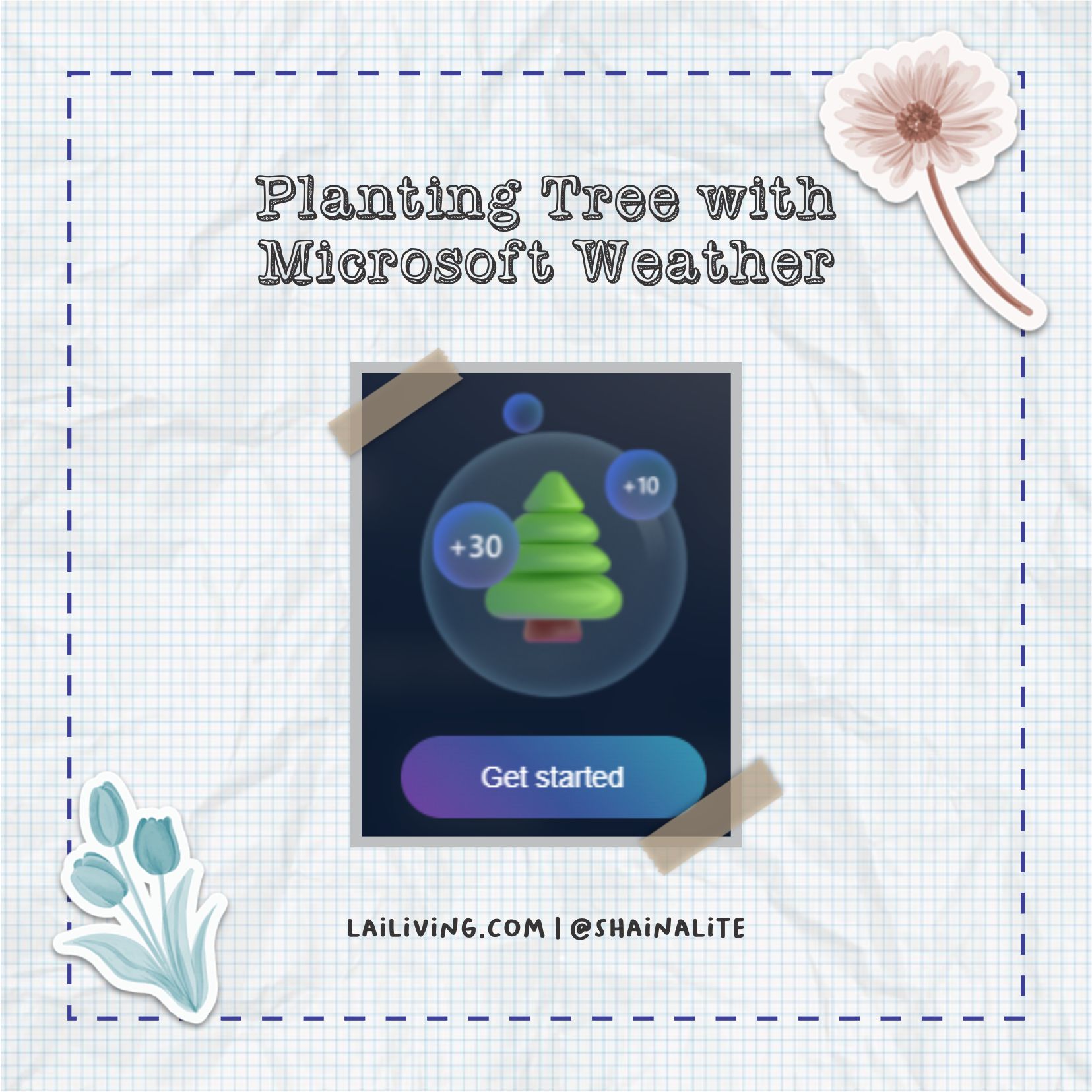 Menanam Pohon Lewat Microsoft Weather | Blogger Perempuan Network