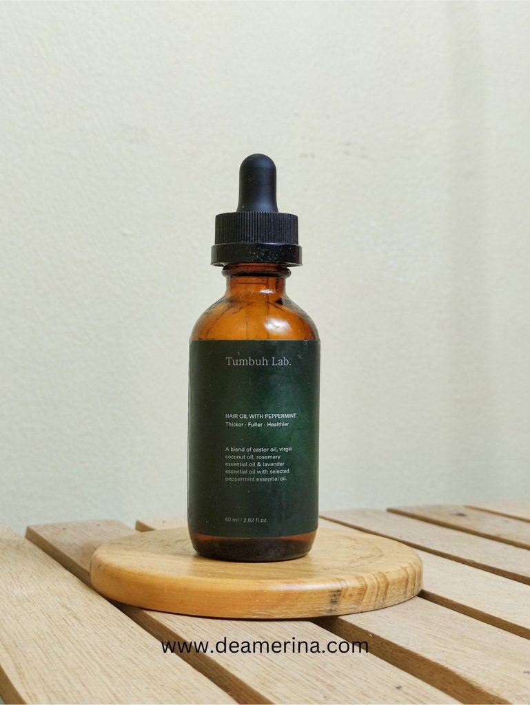 [Review Haircare] Tumbuh Lab Hair Oil Hair Mist Peppermint | Blogger ...