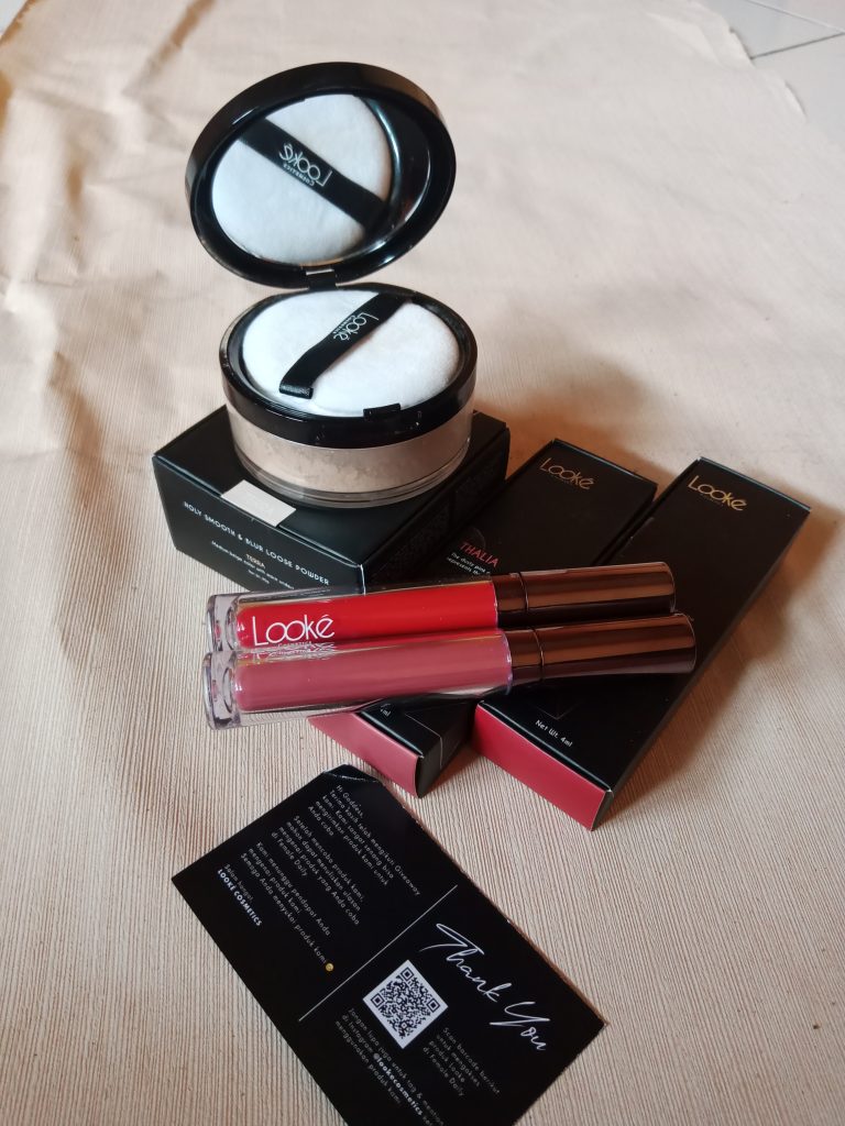 LOOKE Holy Loose Powder & Lip Creme: Worth It or Just a Hype? | Blogger ...
