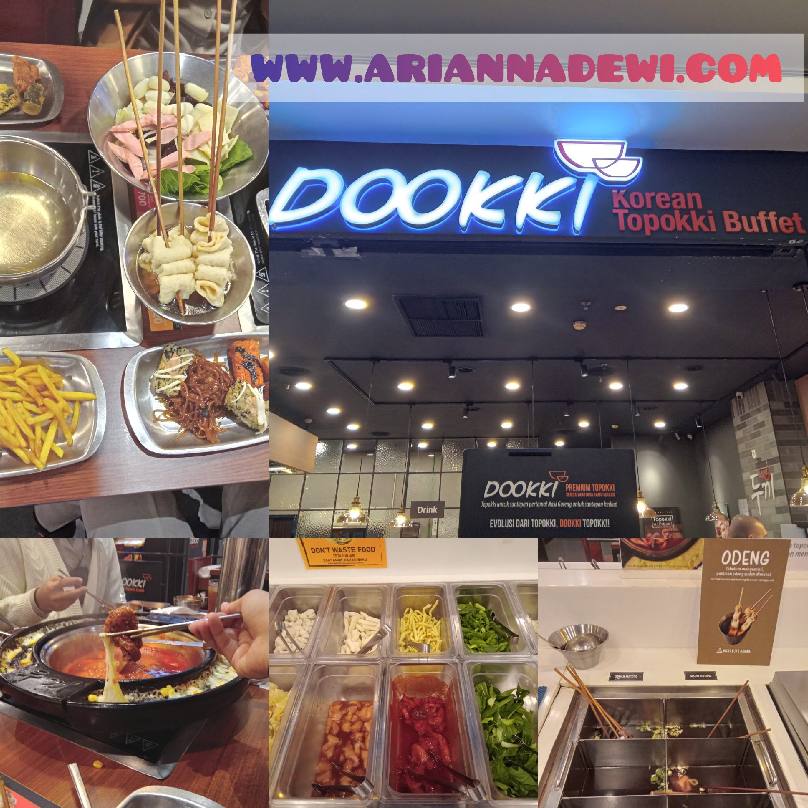 Topokki ALL YOU CAN EAT [Review] di DOOKKI Korean Food Buffet | Blogger ...
