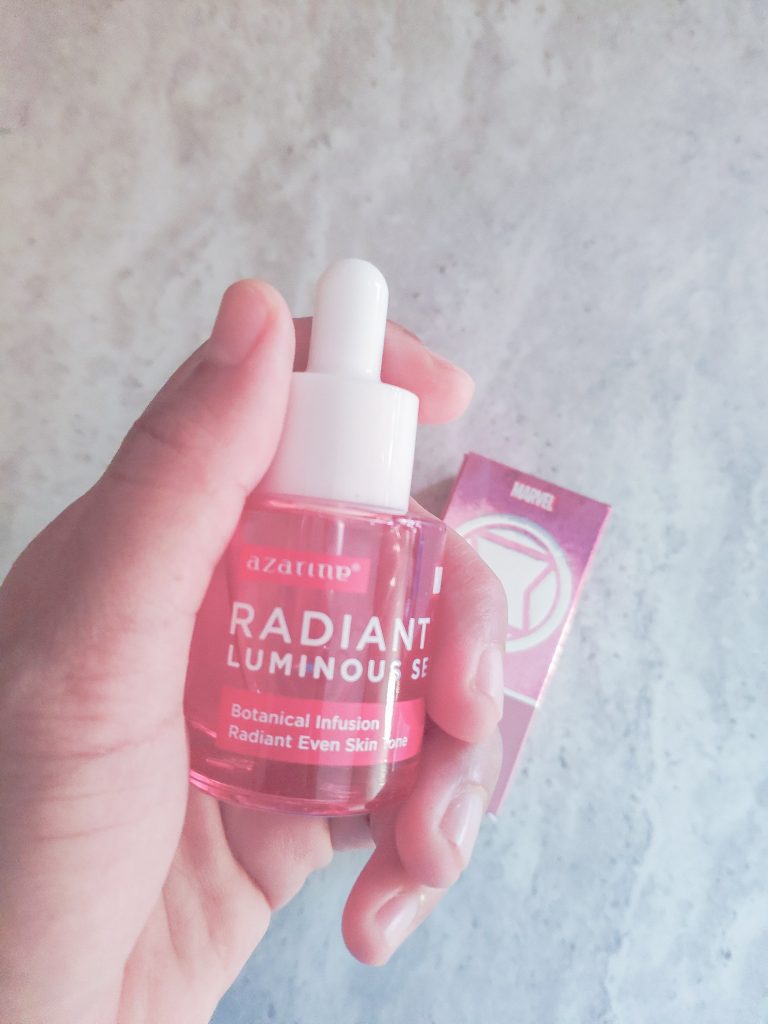 Review Azarine x Marvel Radiant Luminous Serum | Blogger Perempuan Network