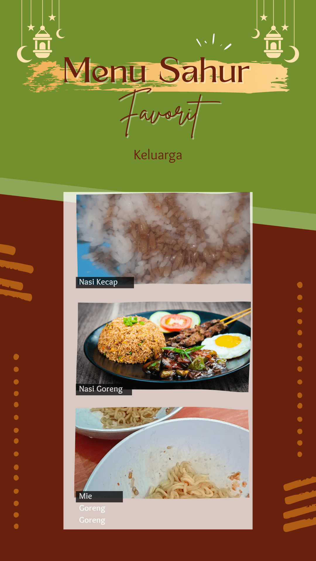 Menu Sahur Favorit Keluarga | Blogger Perempuan Network