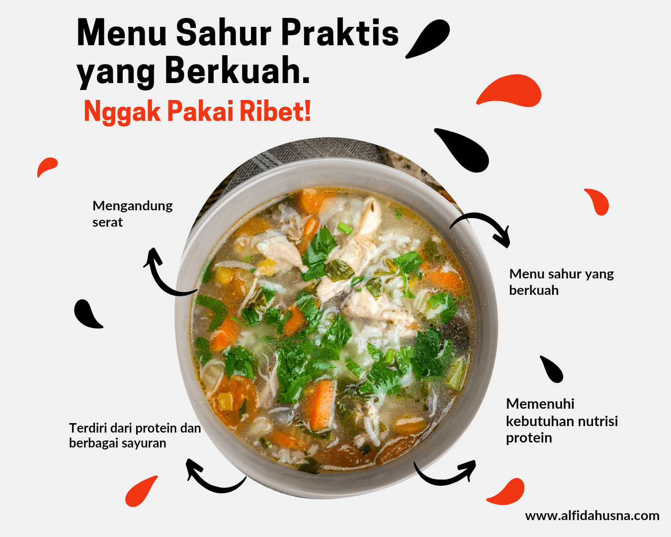 Menu Sahur Praktis yang Berkuah. Nggak Pakai Ribet! | Blogger Perempuan Network